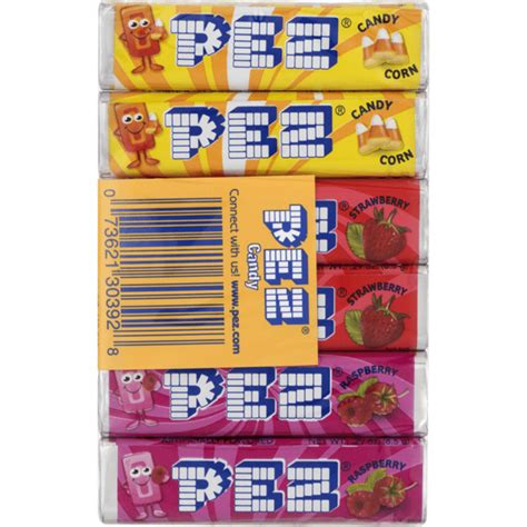 Pez Candy Corn Strawberry Raspberry Wrapper 029 Oz Instacart
