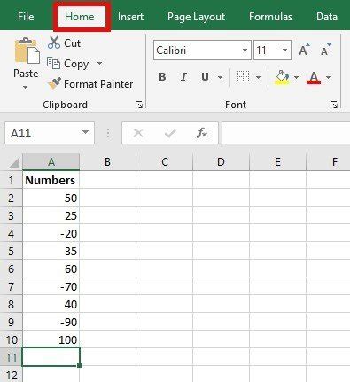 How To Highlight Negative Numbers In Red Using Conditional Formatting
