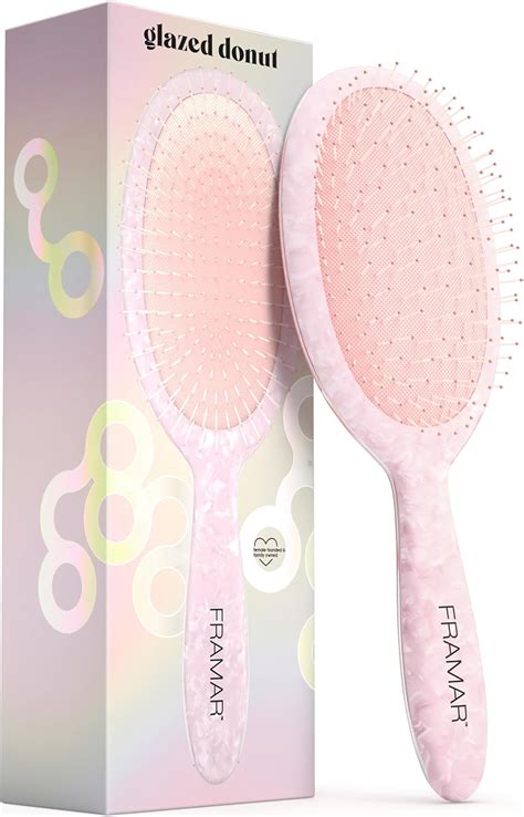 Framar Iridescent Detangling Hair Brush Detangler Brush Wet Hair