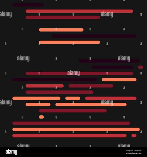 cartoon coding simulated lines vector illustration stock vector image