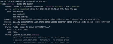 Samba Freigabe Windows Auf Dem Raspberry Pi Dokumentation
