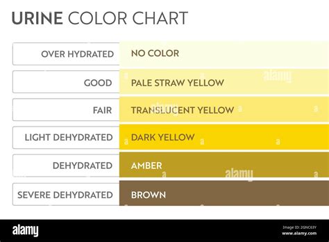 Urine Hydration Chart Nhs At Brian Lowenthal Blog