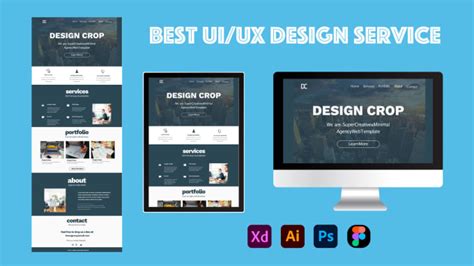 Design Web Templates Prototype In Xd And Psd Or Figma By Designershahid Fiverr