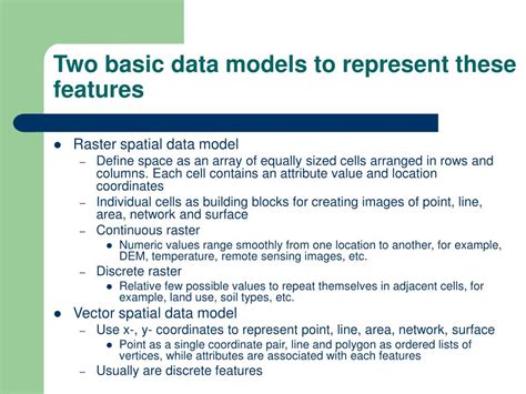 PPT Spatial Data Models Types PowerPoint Presentation Free Download ID 495788