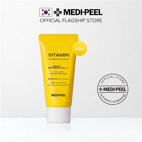 [WRINKLE CARE] MEDI-PEEL VITAMIN DR. ESSENCE SUN CREAM SUN BLOCK 50ml ...