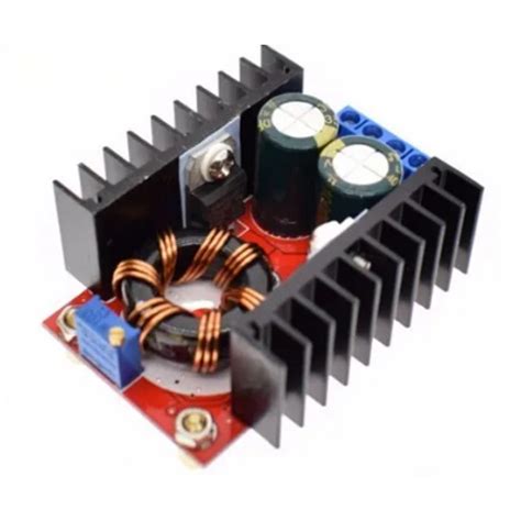Regulador Tensão Step Up Booster Dc Dc 150w 10 32v P 12 35v Arduíno