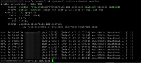 issue with sending commands from xibo cms to xibo player windows xibo