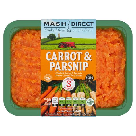 Mash Direct Gluten Free Mashed Carrot And Parsnip 400 G Storefront En