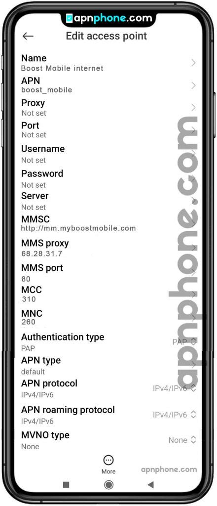 Boost Mobile Apn Settings【 Android Iphone 】5g 2025