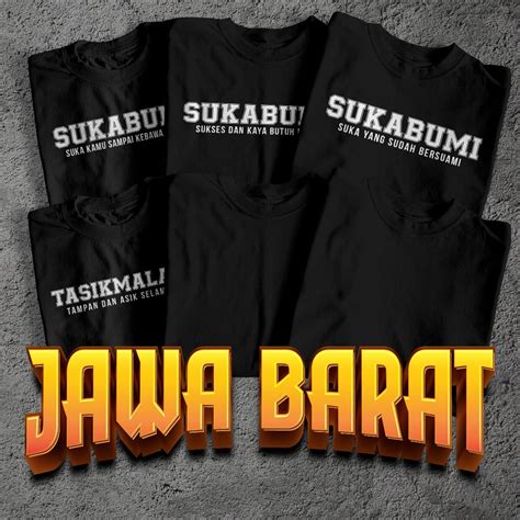 Jual Cocol Store Kaos Singkatan Kota Jawa Barat 4 Shopee Indonesia