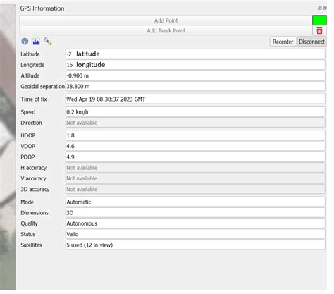Working With Live Gps R Qgis
