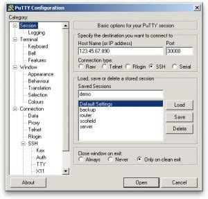Putty SSH Password Less Timeouts