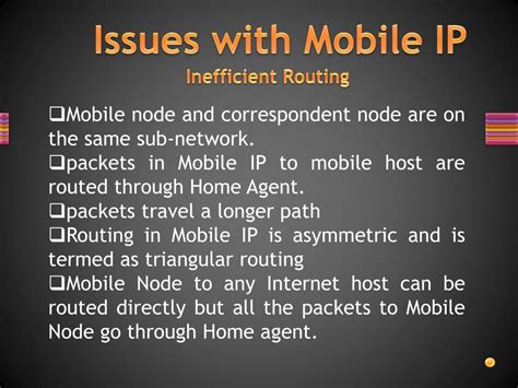 Ppt Mobile Ip Powerpoint Presentation Free Download Id2179119
