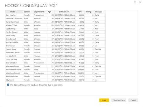 Hướng Dẫn Cách Kết Nối Tới Sql Sever để Lấy Dữ Liệu Vào Power Bi