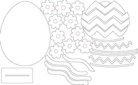 Build Your Own Easter Egg Laser Cut File Etsy