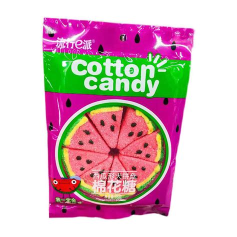 Pop E Party Watermelon Shaped Cotton Candy Platter 98g Umall Australias Largest Online
