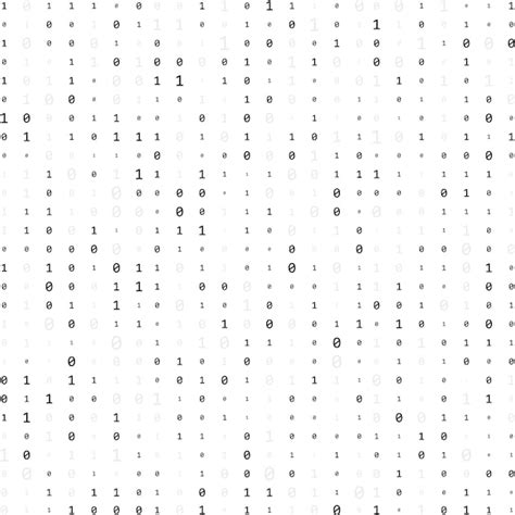 Premium Vector Numbers On The Screen Stream Of Binary Code Computer