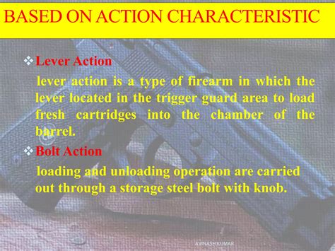 Firearm And Its Classification Pptx Firearm And Its Classification Pptx