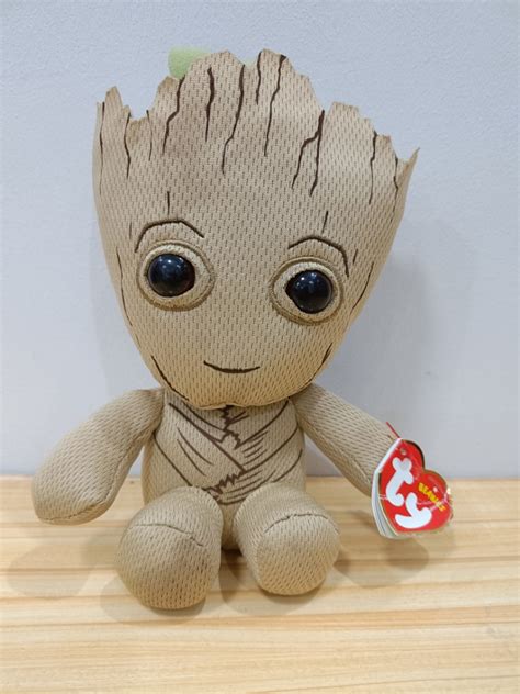 Groot From Guardian Of The Galaxy Ty Plush On Carousell