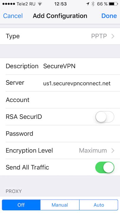 Setup Pptp Vpn Connection On Iphone Ipad Securevpn