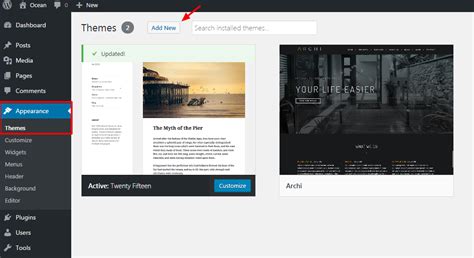 1 How To Install Your Theme Archi Elementor