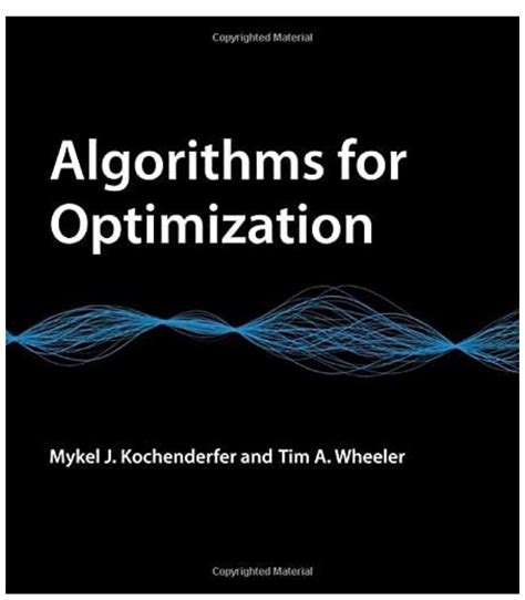 Algorithms For Optimization IT Books