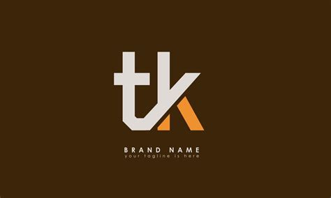Letras Do Alfabeto Iniciais Monograma Logotipo Tk Kt T E K 14157953