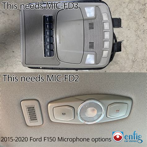 Enfig Mic Fd Custom Factory Fit Microphone For Ford Lincoln Mercury