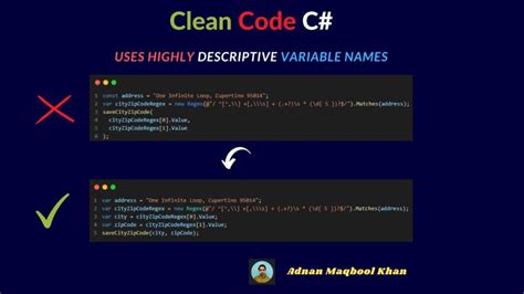 𝐂𝐥𝐞𝐚𝐧 𝐂𝐨𝐝𝐞 𝐓𝐢𝐩 𝐂 💡 𝐔𝐬𝐞𝐬 𝐇𝐢𝐠𝐡𝐥𝐲 𝐃𝐞𝐬𝐜𝐫𝐢𝐩𝐭𝐢𝐯𝐞 𝐕𝐚𝐫𝐢𝐚𝐛𝐥𝐞 𝐍𝐚𝐦𝐞𝐬 💡 It Is A Bad Practice To Send