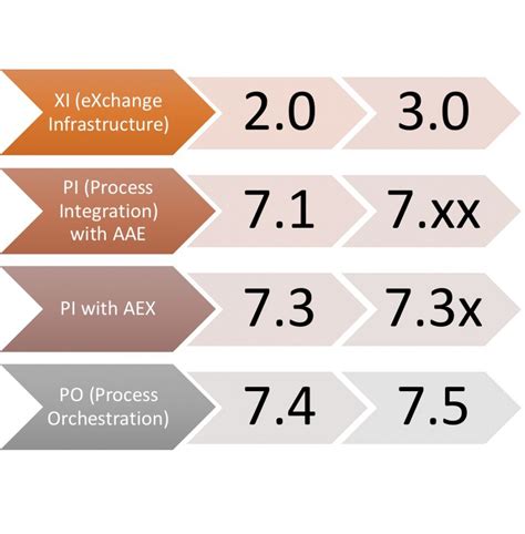 difference between pi vs po version history sap integration hub