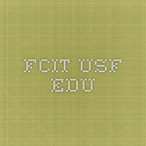 fcit fcit ministry of it