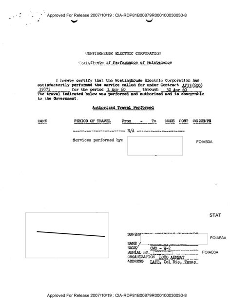 Certificate Of Performance Of Maintenance Documentcloud