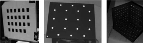 Examples Of Calibration Patterns Dynamic Camera Calibration Geometric Download Scientific