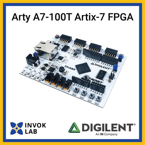 jual digilent arty a7 100t xilinx artix 7 fpga development board