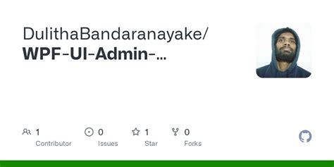 Github Dulithabandaranayake Wpf Ui Admin Dashboard Design