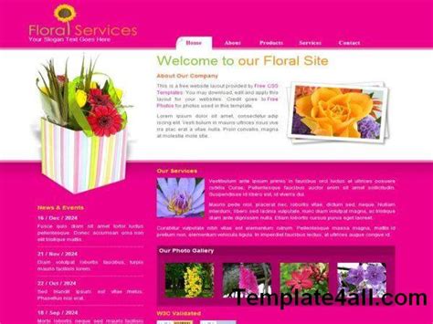 Free Cloudy Pink Blue Css Website Template Free Cloudy Pink Blue Css Website Template