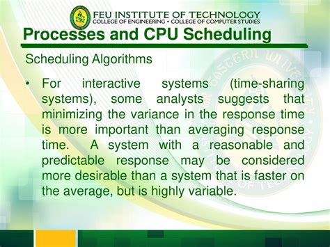 processes and cpu scheduling ppt download