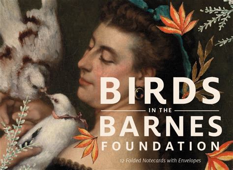 Stardist Birds In The Barnes Foundation 12 Folded Notecards