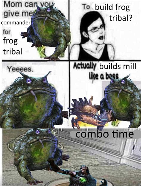 What Do You Mean This Isnt A Tribal Deck Im Playing Spore Frog R