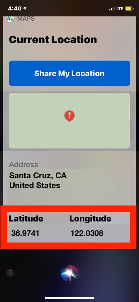 How To Get Current GPS Coordinates On IPhone With Siri