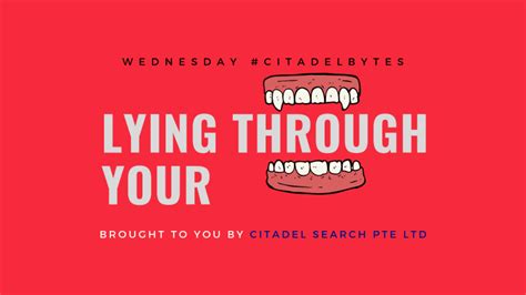 Why Lying In A Job Interview Doesn T Work Citadel Search Citadel Search