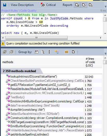 Lessons To Learn From The CLang LLVM Codebase CppDepend