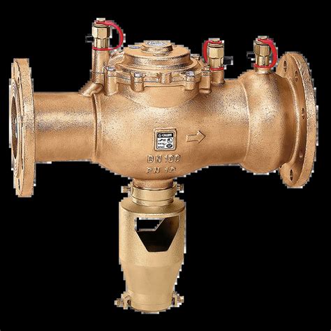 Controllable Reduced Pressure Zone Backflow Preventer Bronze Body Flanged Connections