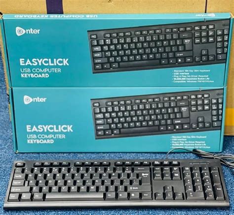Enter Easyclick Usb Computer Keyboard At ₹ 280 Piece Computer