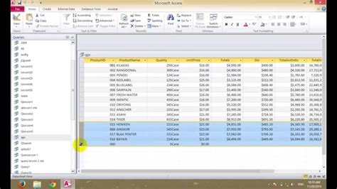 Videos Step By Step To Learn Ms Access With Query Lesson 1 Youtube