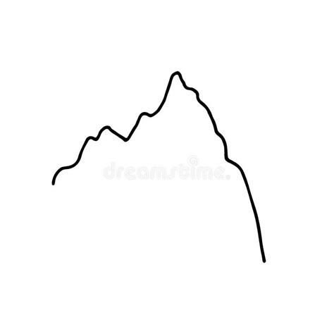 Vector Down Trend Stocks Graph Diagram Illustration Stock Illustration