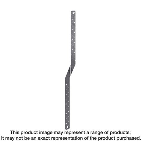 Simpson Strong Tie Mts20 Xcp100 Mts Medium Twist Strap 20 In L Steel