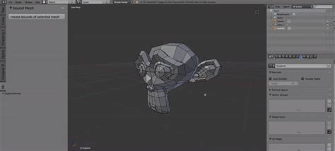 Python Create A Boundary Mesh Around Complex Mesh Blender Stack Exchange
