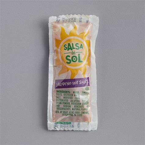 Casa Solana Jalapeno Hot Sauce Packets At Bambi Foust Blog