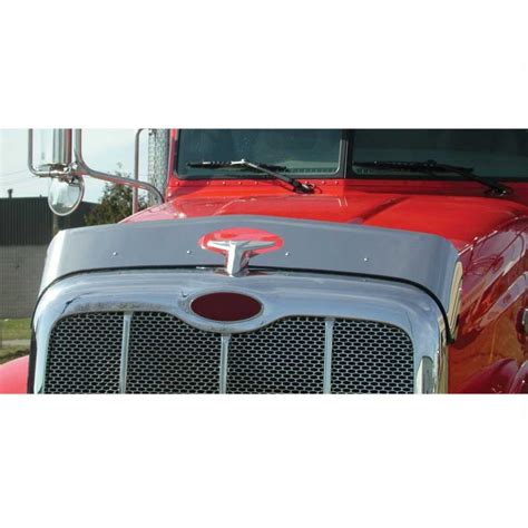 Buy Stainless Peterbilt 386 Bug Deflector Big Rig Chrome Shop